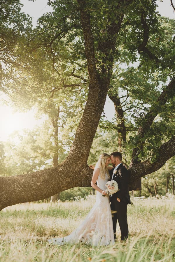 Outdoor Aubrey Wedding by April Pinto Photography - 7 Centerpieces